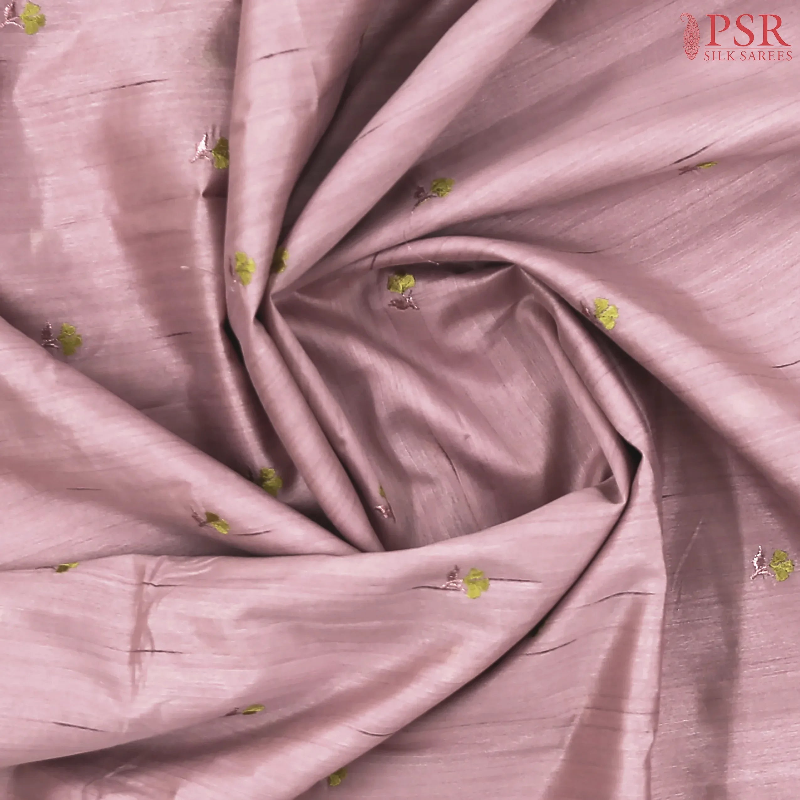 Puce Pink Kosa Embroidery Saree – PSR Silks